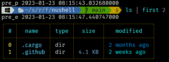Repaint prompt on enter · Issue #7843 · nushell/nushell · GitHub