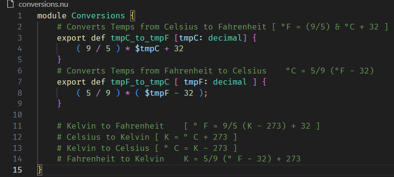 export def is two different colors · Issue #80 · nushell/vscode-nushell-lang · GitHub
