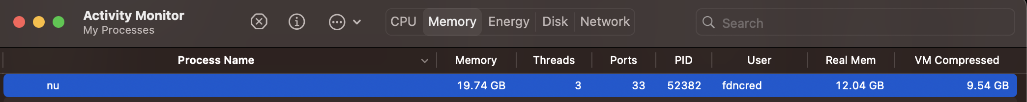 Nushell performance degrades when storing large tables in variables · Issue #9048 · nushell ...