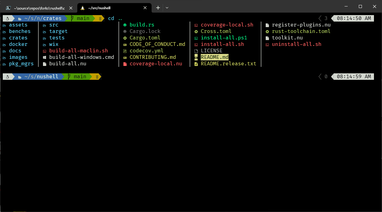 Tab Completion · Issue 7202 · Nushellnushell · Github 9665