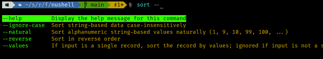 External completer offers incorrect completions for a built-in command · Issue #10187 · nushell ...