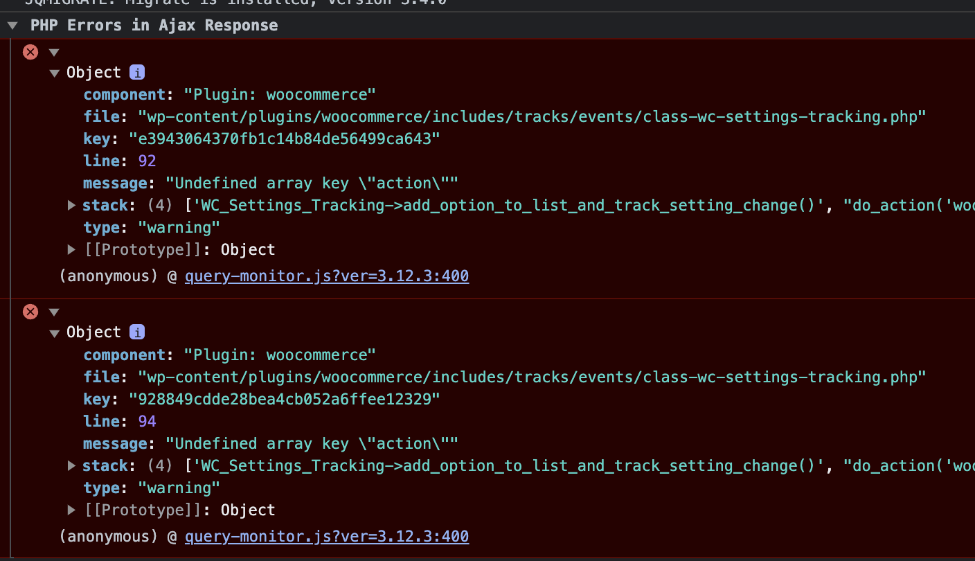 [GlobalStep] "PHP errors in Ajax response" gets triggered after adding price to "Flat rate" and ...