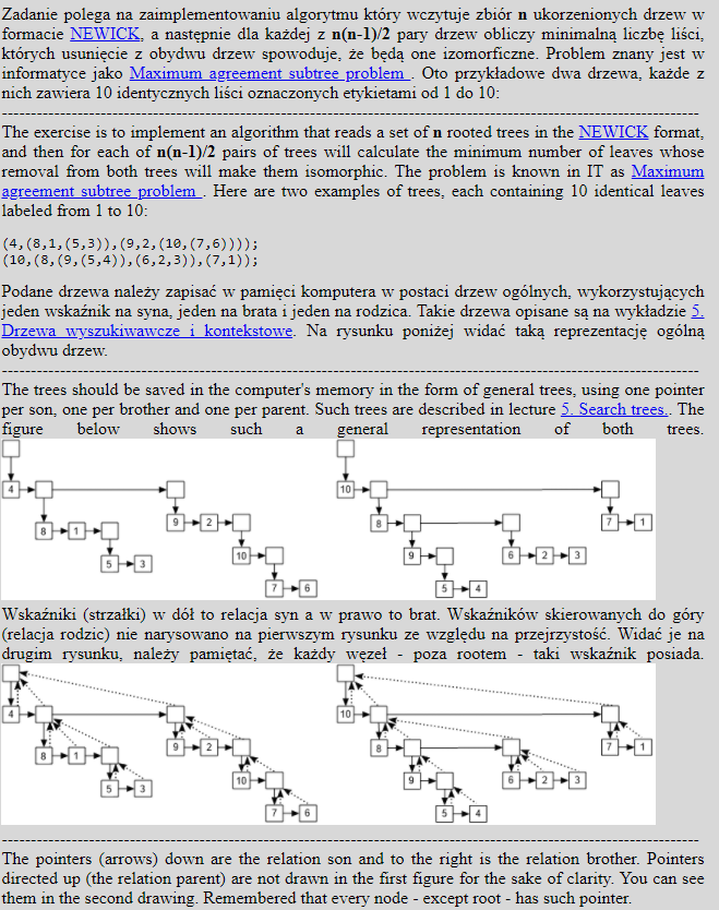 GitHub - przeros/Maximal-Agreement-Subtree-Problem