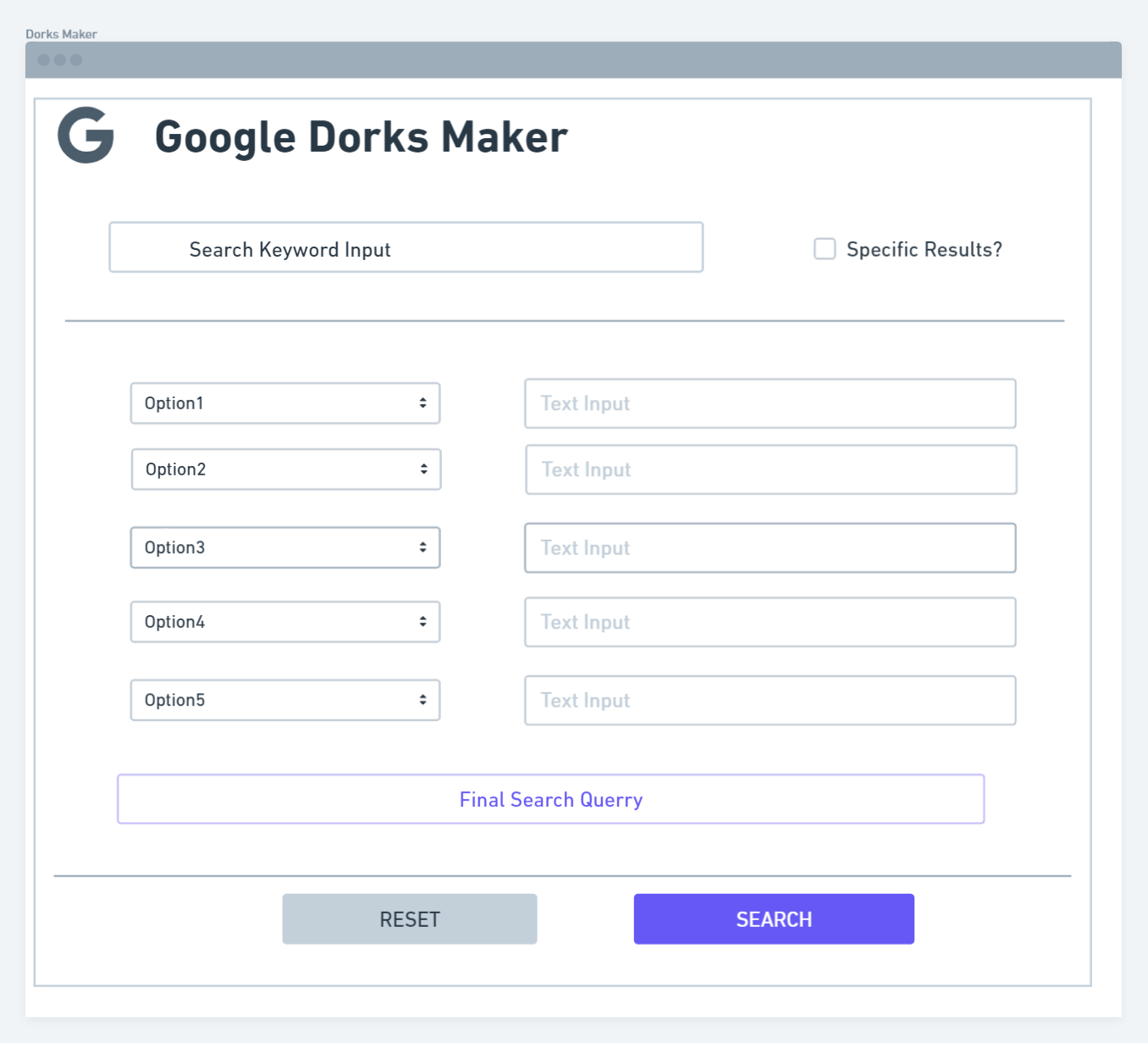 GitHub - ishgary/Dorks-Maker: This is a basic representation of how google dorks work. This I ...