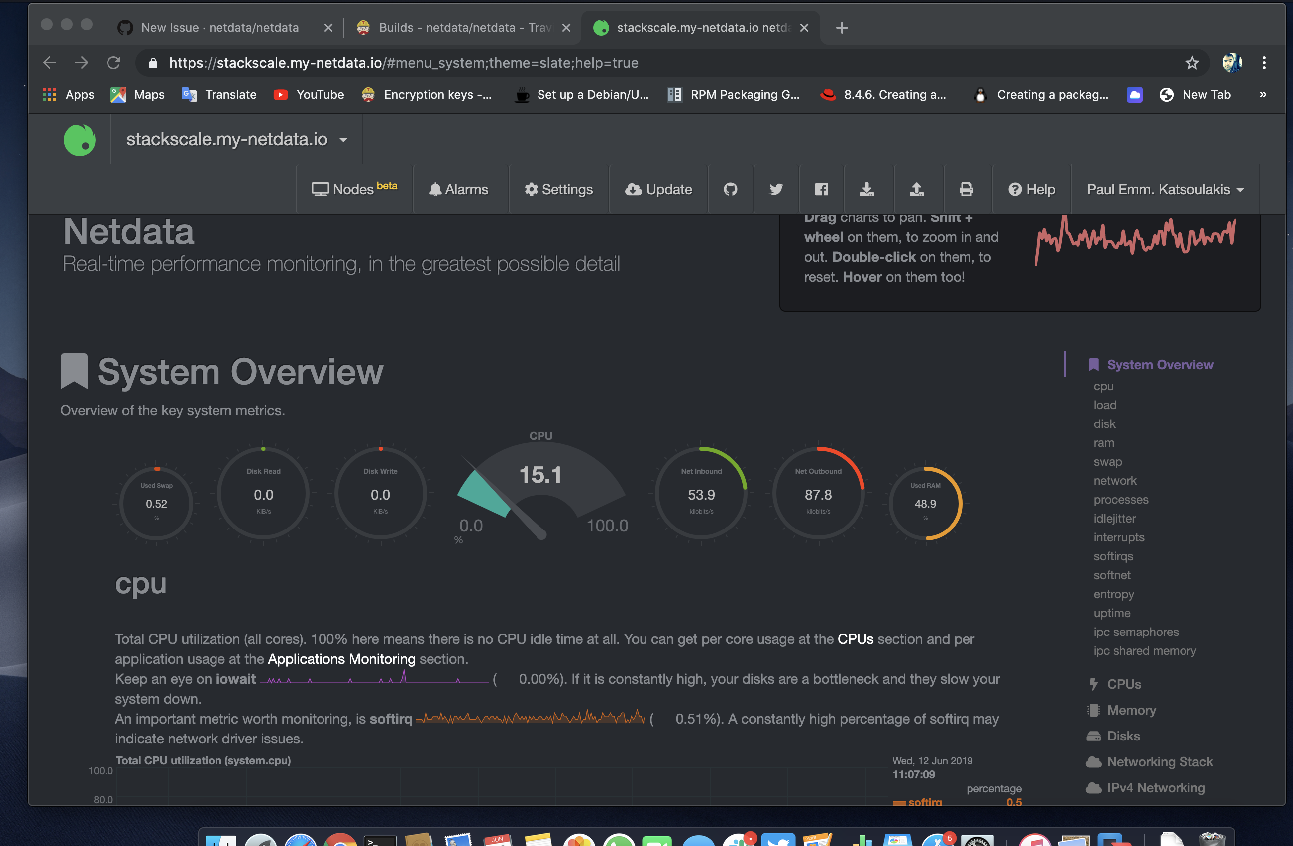 netdata/web: layout getting messed up on certain dimensions when resizing the window · Issue ...