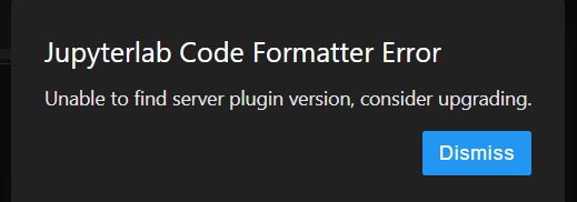 not working nor showing in the jupterlab 2 · Issue #127 · jupyterlab-contrib/jupyterlab_code ...