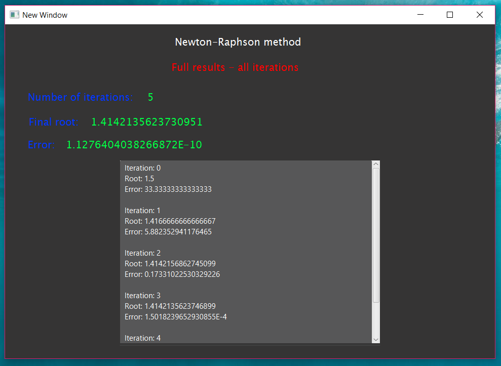 GitHub - kakapela/Polynomial-Solver: Implementation of the Newton ...