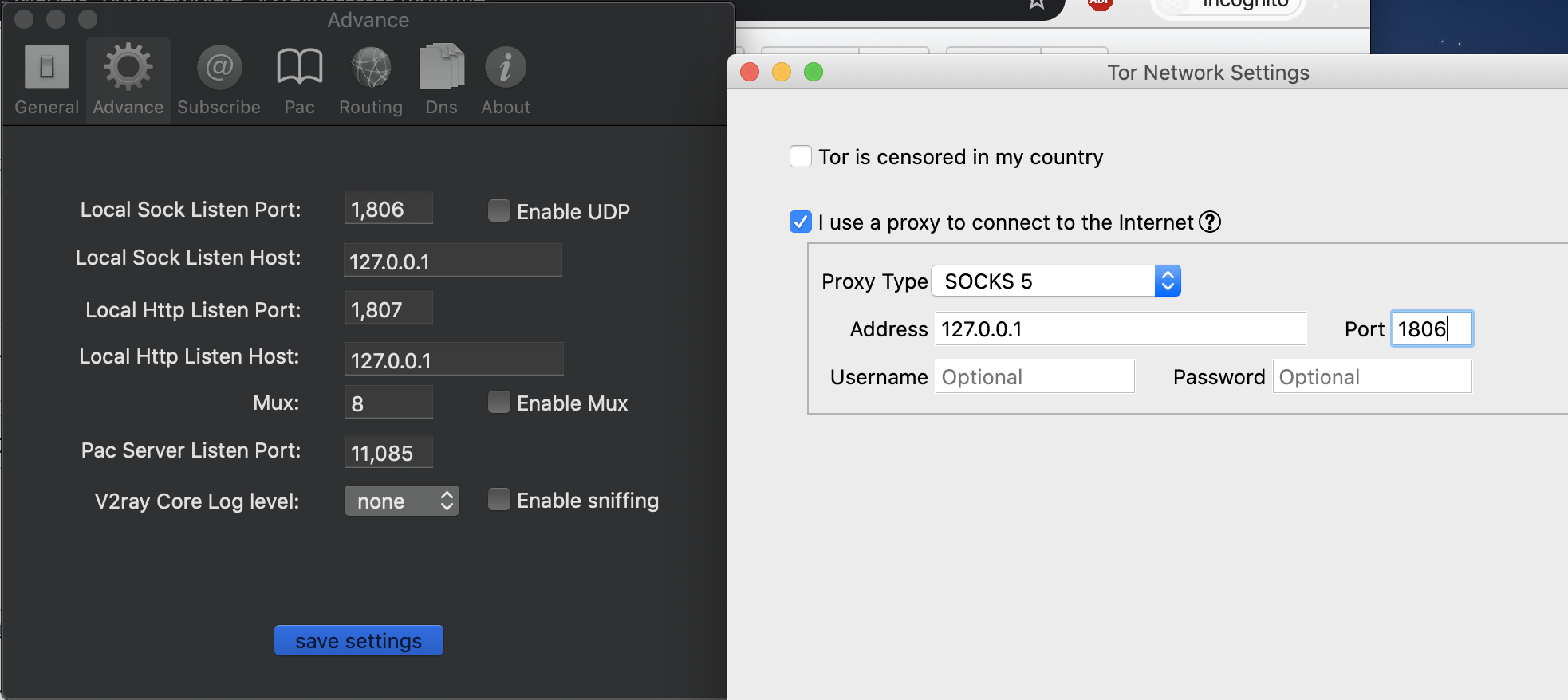 关闭了流量检测 还是连接不上tor · Issue #514 · yanue/V2rayU · GitHub
