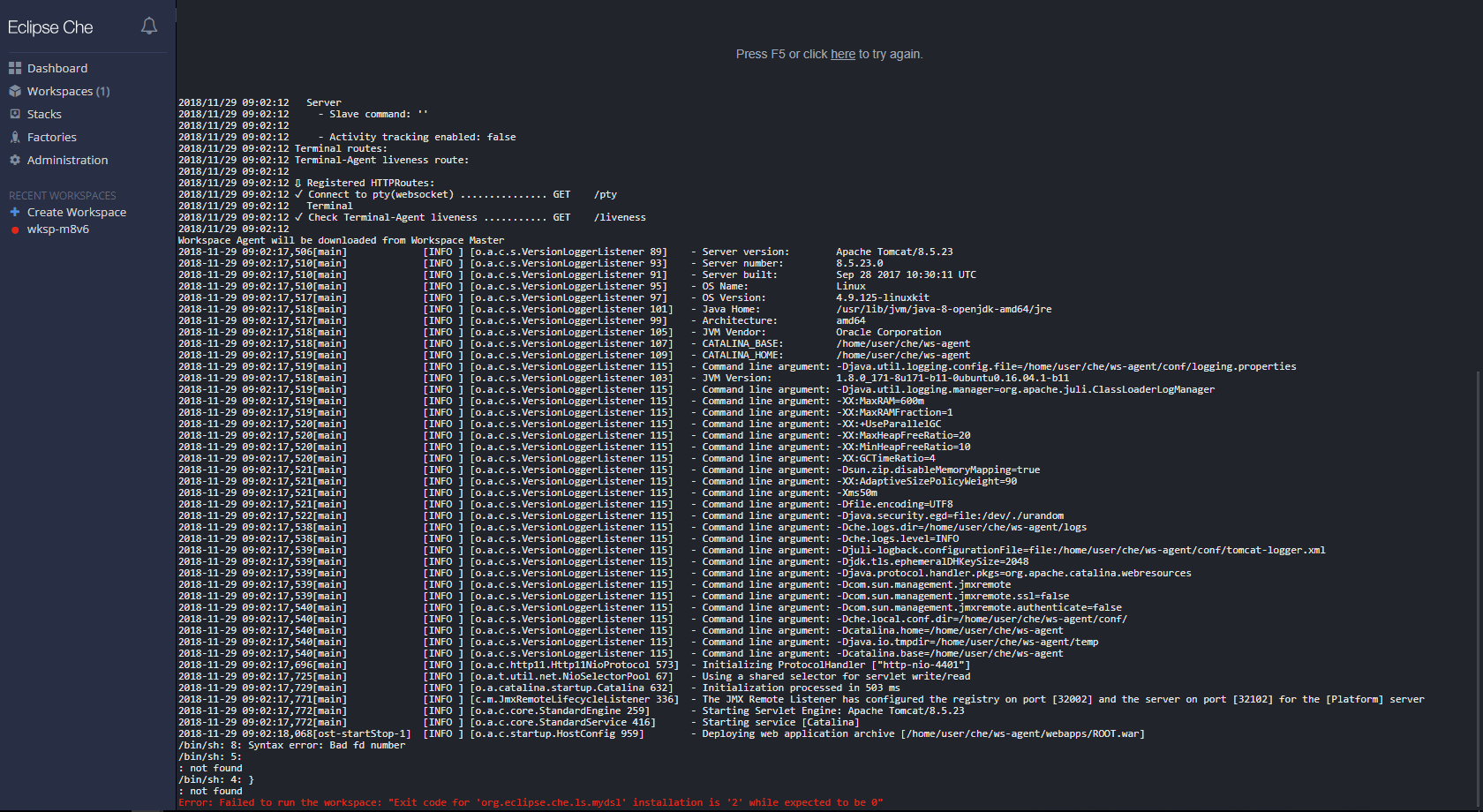 Installing Language Server As A Installer Into Eclipse Che · Issue 11917 · Eclipse Che Che · Github