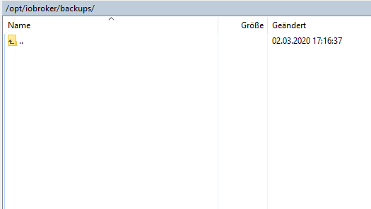 Fehlermeldung, dennoch läuft ein Backup · Issue #251 · simatec/ioBroker.backitup · GitHub