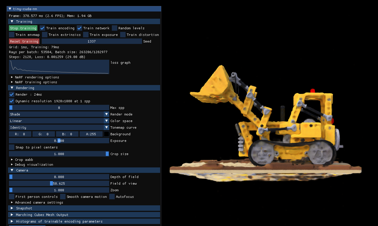 Training nerf with less levels · Issue #140 · NVlabs/instant-ngp · GitHub
