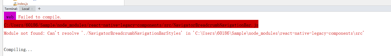 expo start:web show issues. · Issue #8317 · expo/expo · GitHub