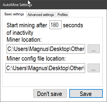 GitHub - GitMag/AutoCryptoMine: Application that automatically launches desired cryptocurrency ...