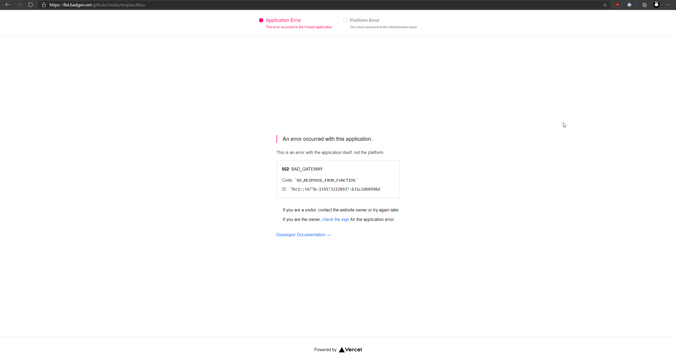 Bad Gateway errors · Issue #405 · badgen/badgen.net · GitHub