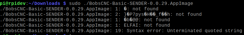 Can't get running on Linux (Raspberry Pi) · Issue #19 · rlwoodjr/Basic-SENDER · GitHub
