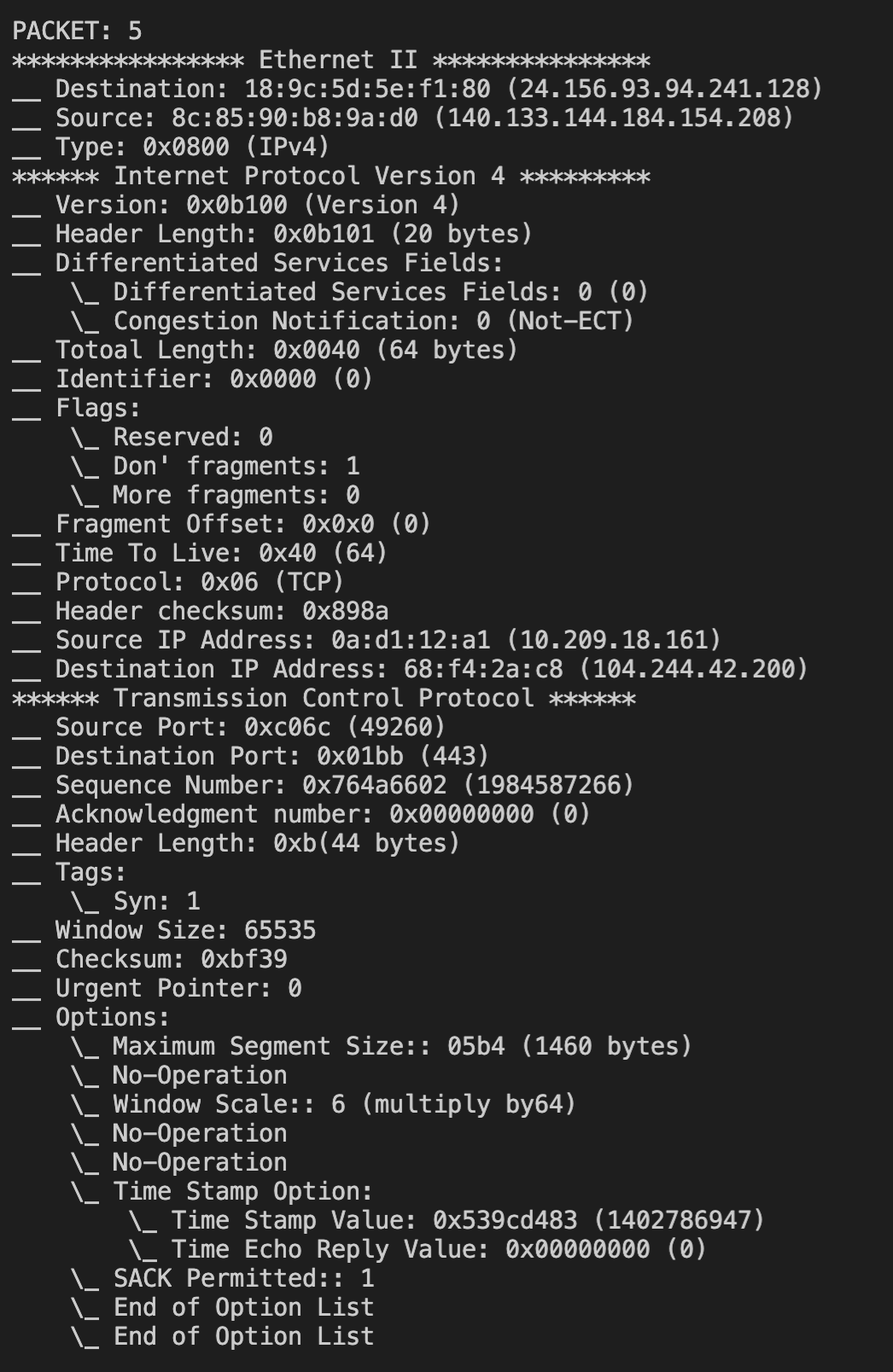GitHub - Zhengyi-Xiao/Offline-Network-Protocol-Analyzer: A multiprocess offline network protocol ...
