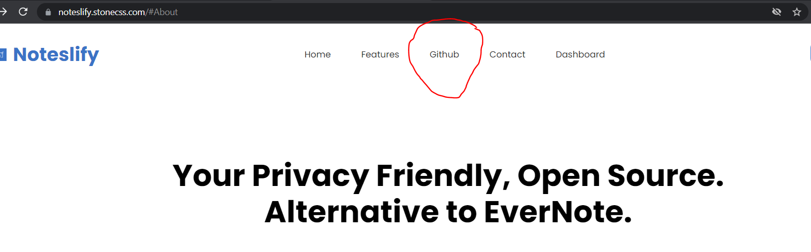 Github link on header is redirecting to old repo(archived Repo) · Issue #151 · bytemakers ...