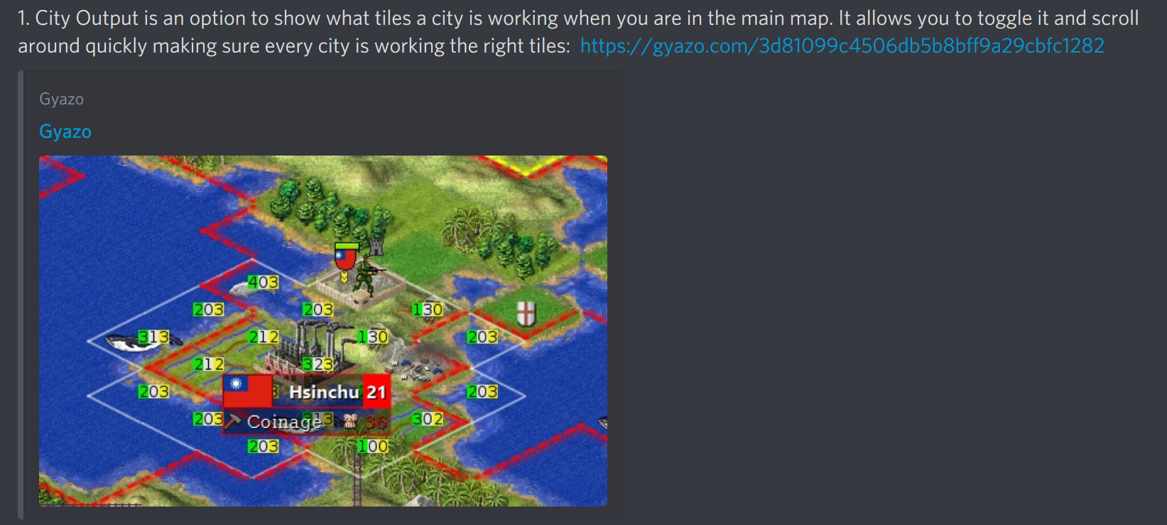 Show City Output as option on main web view · Issue #275 · freeciv/freeciv-web · GitHub