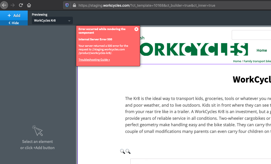 Product Page Template Save JSON Errror 500 · Issue #1248 · soflyy/oxygen-bugs-and-features · GitHub