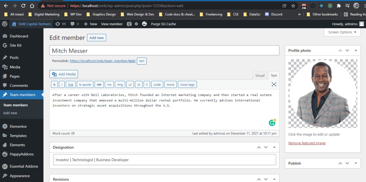 GitHub - IamSAL/WP-team-with-profile: wordpress plugin to show team