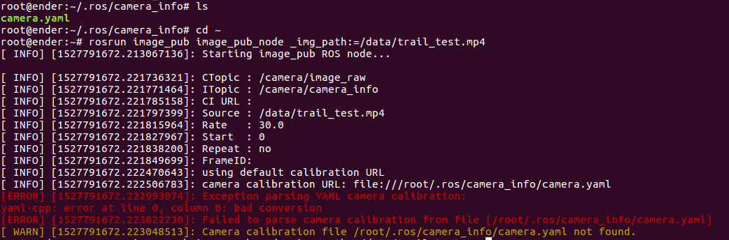 Failed to parse camera calibration · Issue #68 · NVIDIA-AI-IOT/redtail · GitHub