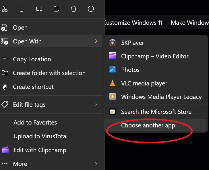 Choose another app isn't working. · Issue #10411 · files-community/Files · GitHub