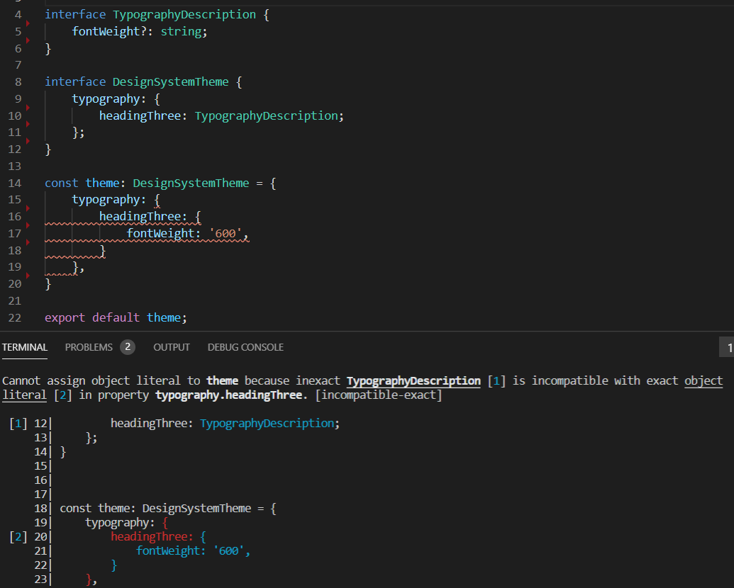 Weird error with optional properties when interfaces are nested · Issue ...