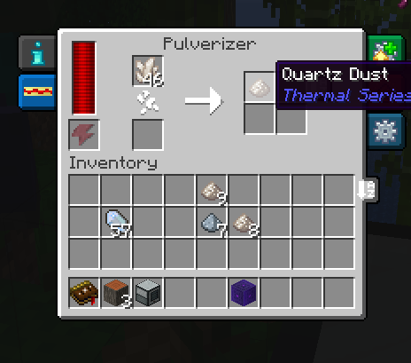 [1.3.5] Thermal Series pulverizing "Certus Quarts Crystal" leads to ...