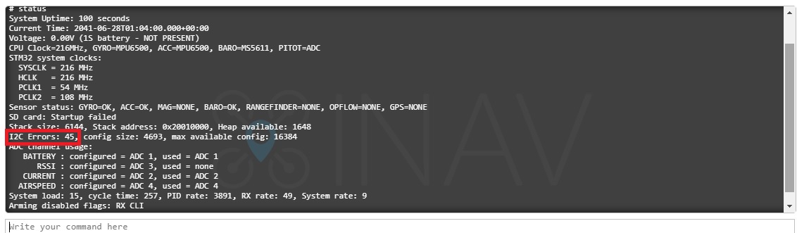 Bug in FW or wrong flight controller? · Issue #4427 · iNavFlight/inav · GitHub