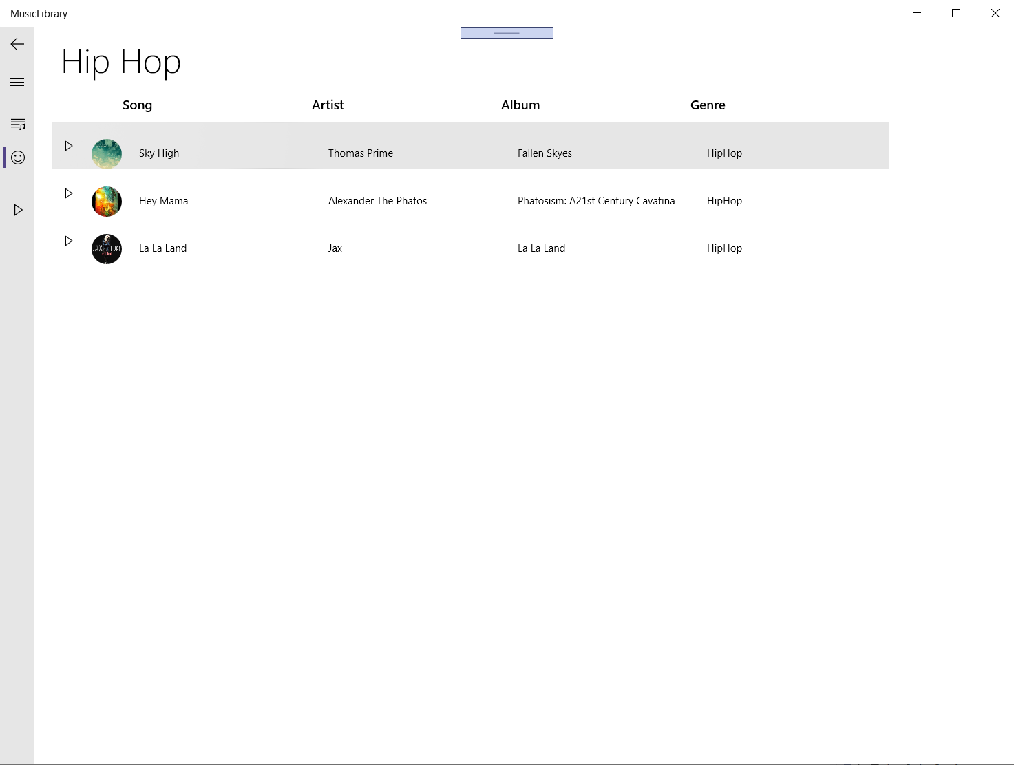 GitHub - BigPopeye/MusicLibrary: Create your own music collection