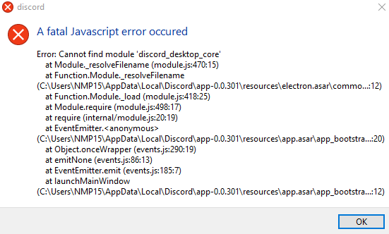 [Bug] · Issue #195 · BetterDiscord/BetterDiscord · GitHub