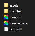 App icons have suddenly been reverted to the HaxeFlixel icon and cannot ...