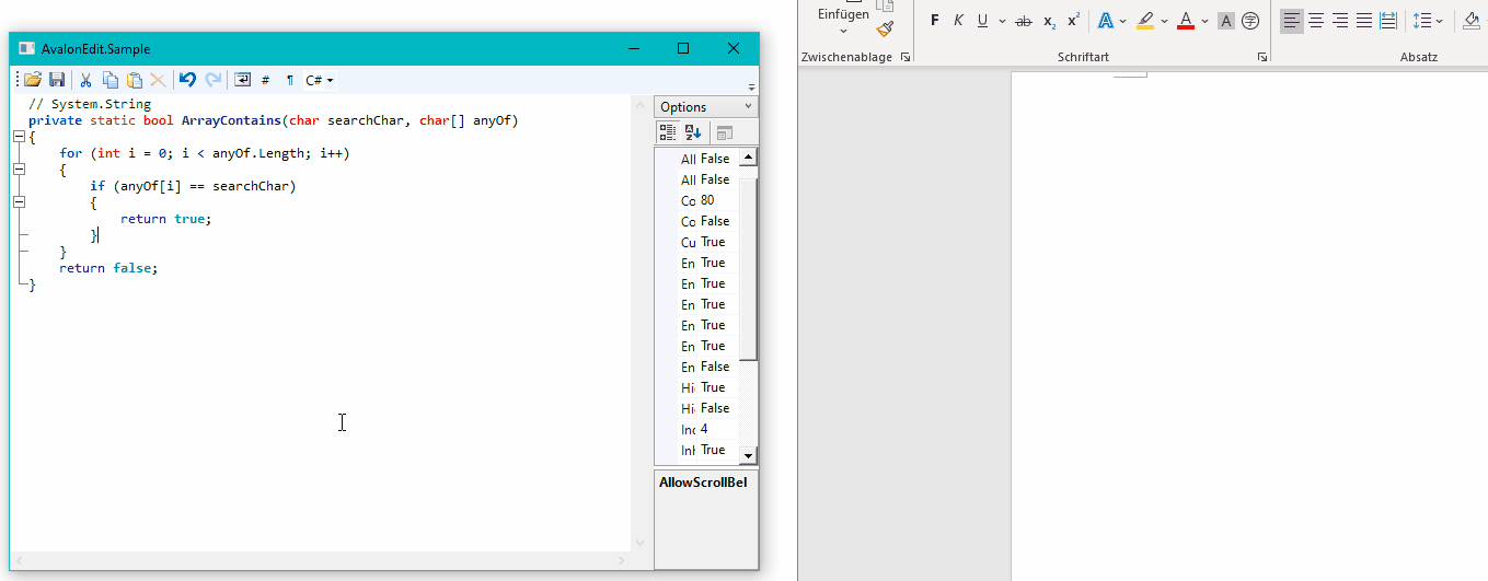 Copy text with specified formattings · Issue #260 · icsharpcode/AvalonEdit · GitHub