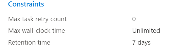 CloudTask.Constraints is not being picked up · Issue #112 · Azure/Batch · GitHub