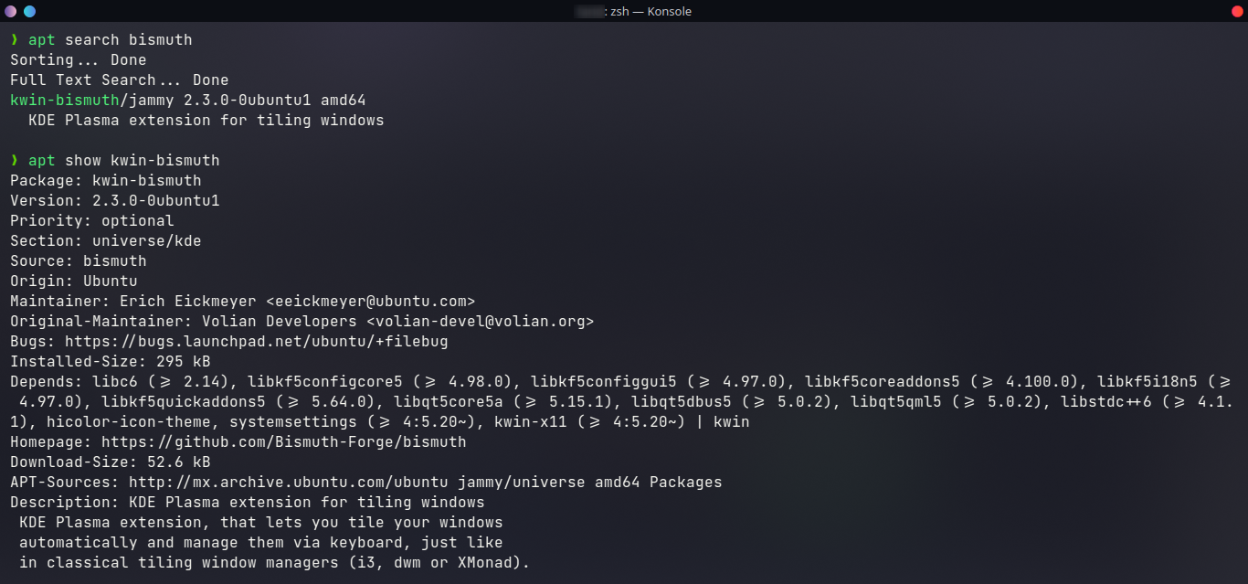 [Bug]: Ubuntu install fails - package not found · Issue #356 · Bismuth-Forge/bismuth · GitHub