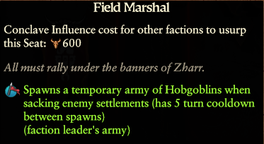 Tower of Zharr seat "Field marshal" incorrect effect · Issue #932 · chadvandy/cbfm_wh3 · GitHub