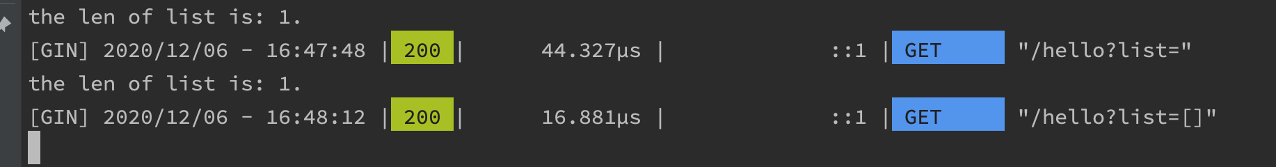 The length of context.QueryArray(). · Issue #2576 · gin-gonic/gin · GitHub