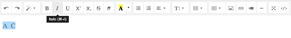 Italic not working · Issue #117 · lula/ngx-summernote · GitHub