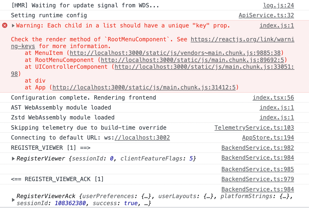 Root menu warning · Issue #2116 · CARTAvis/carta-frontend · GitHub