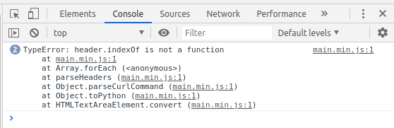 Error converting POST · Issue #139 · curlconverter/curlconverter · GitHub