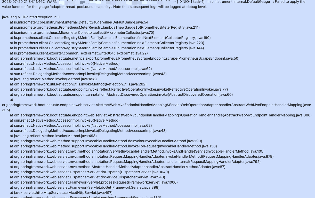 线程池适配器采集报空指针 · Issue #1393 · opengoofy/hippo4j · GitHub