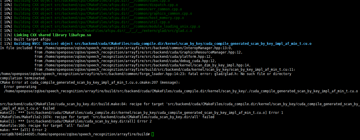 build ArrayFire error on Ubuntu 16.04 · Issue #2388 · arrayfire/arrayfire · GitHub