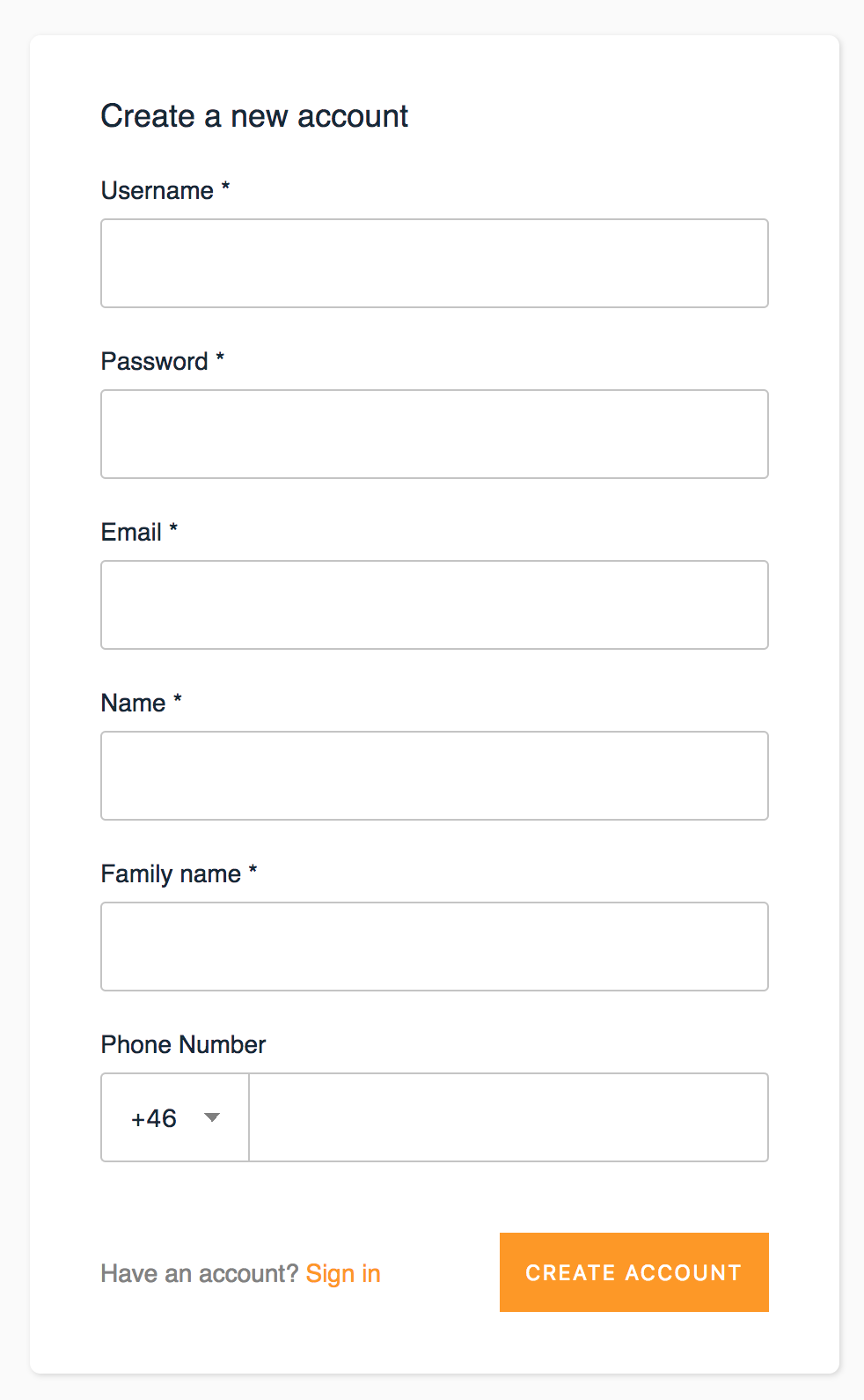 Required Attributes On Signup · Issue 1911 · Aws Amplifyamplify Js · Github
