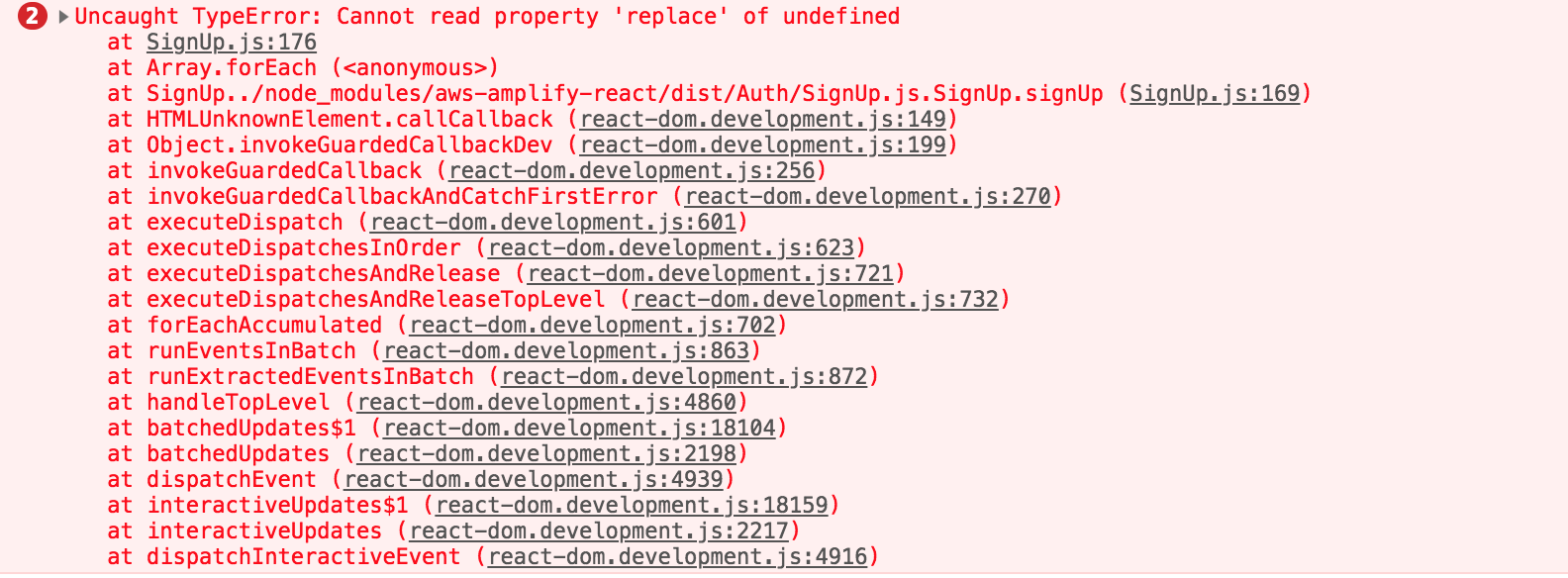 Required Attributes On Signup · Issue 1911 · Aws Amplifyamplify Js · Github