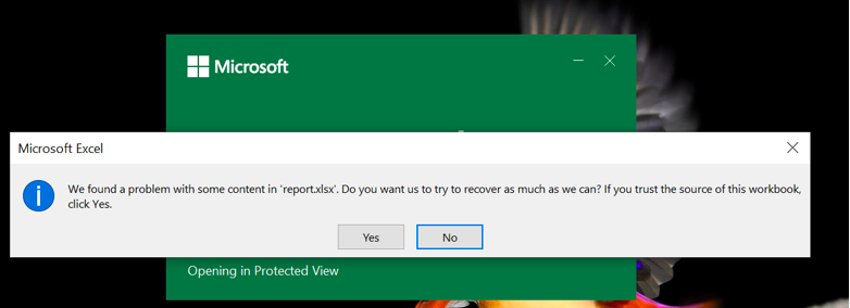 Corrupted File Issue · Issue 281 · Dtjohnsonxlsx Populate · Github 1765