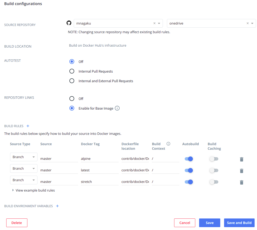 Docker: add images stretch and alpine in driveone/onedrive · Issue #583 · abraunegg/onedrive ...