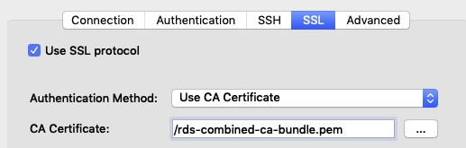 Document Db connection problems with Certificate Authority · Issue #2024 · TablePlus/TablePlus ...