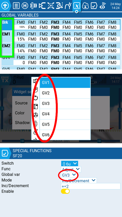 Use Global Variables Names Everywhere In The Gui Instead Of Certain Places Only · Issue 3623 2562