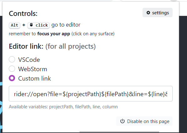 Is there support for Rider Jetbrain? · Issue #63 · infi-pc/locatorjs · GitHub