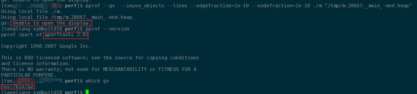 pprof --gv :gv: Unable to open the display · Issue #185 · google/pprof · GitHub